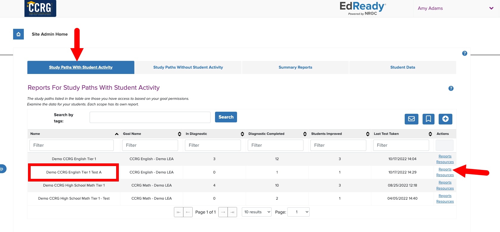 How to Check English Tier Test Scores – CCRG Help